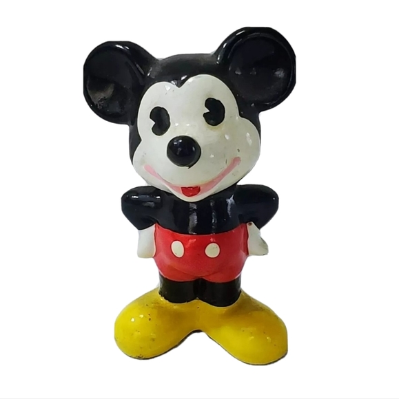 Disney | Accents | 96s Mickey Mouse Porcelain Figurine Walt Disney ...